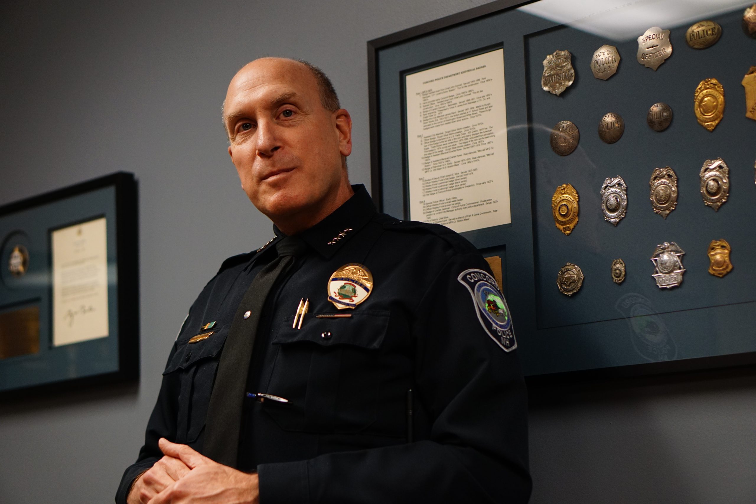 'I'm ready': Retiring police chief reflects on 36 years in Concord ...