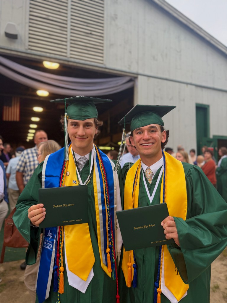 Hopkinton High School graduates celebrate interwoven community ...