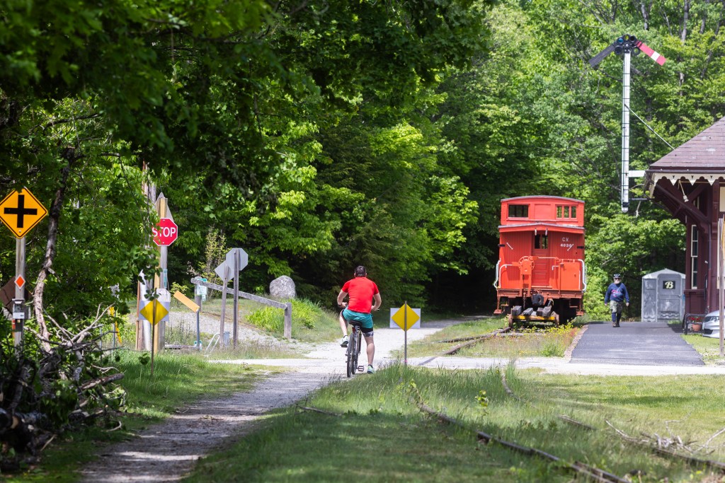 Andover's Northern Rail Trail blocked by land dispute - Concord Monitor
